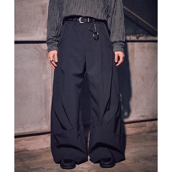 ZOZO問い合わせ番号:97424635ショップ:CJ Div.，シージェイディビジョンブランド:Casper John，キャスパージョン商品名:Protect tuck wide pants / プロテクトタックワイドパンツカテゴリ:パン...