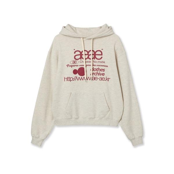 ZOZO問い合わせ番号:97424937ショップ:aeae，エーイーエーイーブランド:aeae，エーイーエーイー商品名:WEB LOGO LOOSED HOODIEカテゴリ:トップス>スウェットブランド品番:AE03素材:SHELL1...