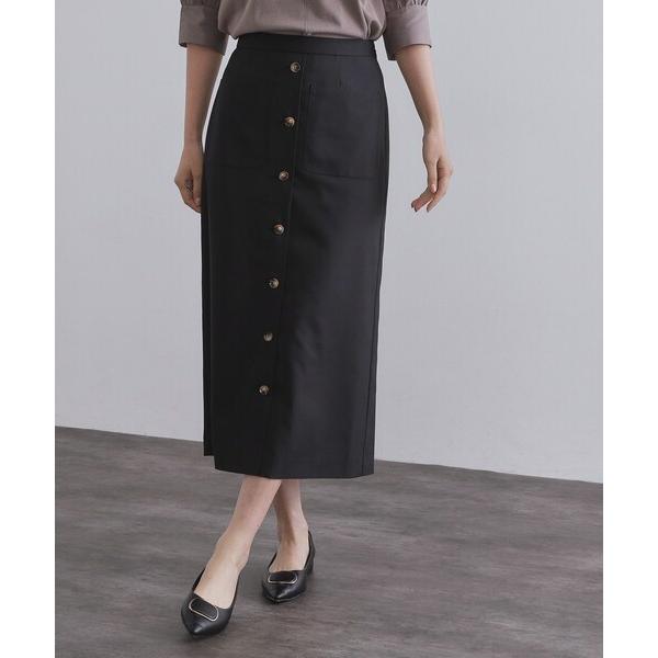 ZOZO問い合わせ番号:97455127ショップ:OPAQUE.CLIP，オペークドットクリップブランド:OPAQUE.CLIP，オペークドットクリップ商品名:ポケットデザインナロースカート【洗濯機洗い可】カテゴリ:スカート>スカート...