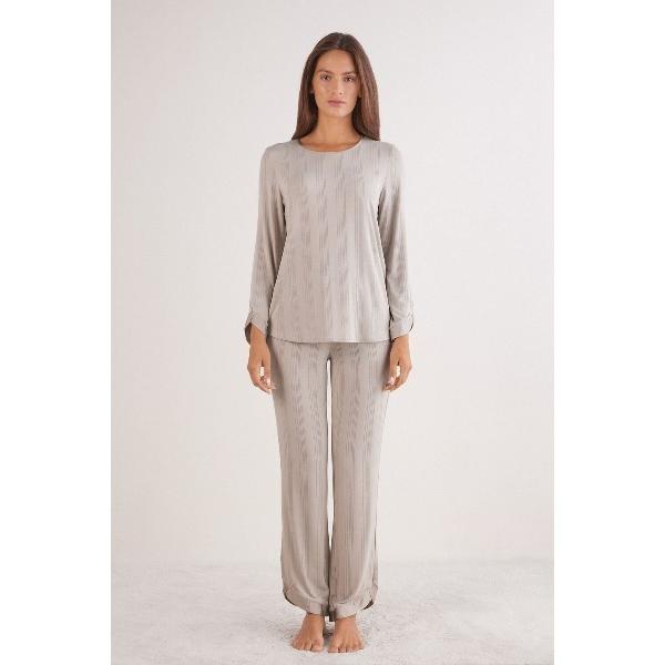 『タイムセール実施中』ZOZO問い合わせ番号:97456315ショップ:Intimissimi，インティミッシミブランド:Intimissimi，インティミッシミ商品名:Delicate Alchemy モダール ロングパジャマカテゴリ:ル...