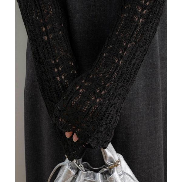 『タイムセール実施中』ZOZO問い合わせ番号:97456334ショップ:Chaco closet，チャコクローゼットブランド:NOAHL，ノアル商品名:【NOAHL】透かし編みプルオーバーカテゴリ:トップス>ニット/セーターブランド品...