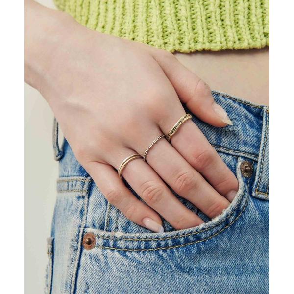 ZOZO問い合わせ番号:97456410ショップ:GOLDY，ゴールディブランド:GOLDY，ゴールディ商品名:4PCS ヴィンテージ レタリング セット リングカテゴリ:アクセサリー>リングブランド品番:5250803素材:真鍮カラ...