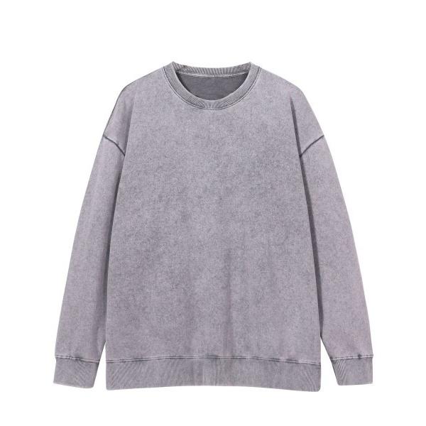 『タイムセール実施中』ZOZO問い合わせ番号:97456581ショップ:BUFFALO BOBS，バッファローボブズブランド:NEW GENTLEMAN，ニュージェントルマン商品名:ブラックアウト ピグメント加工 オーバーサイズ トレーナー...