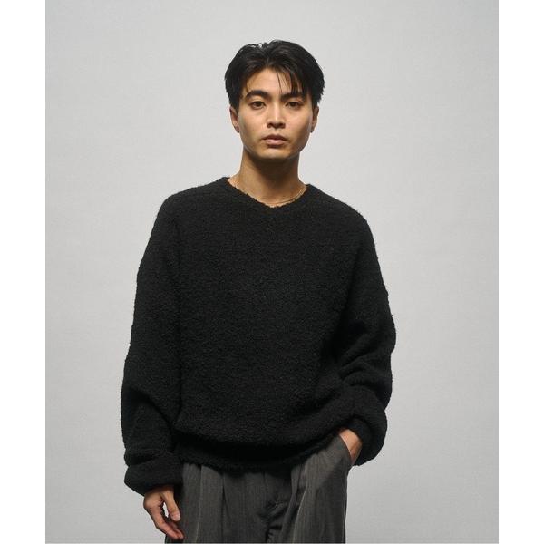 『セール実施中』ZOZO問い合わせ番号:97456757ショップ:IF Div.，アイエフディビジョンブランド:THE BOLDMAN，ザ ボールドマン商品名:Vneck boucle knit / Vネックブークレニットカテゴリ:トップス...