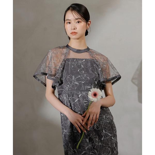 『タイムセール実施中』ZOZO問い合わせ番号:97456765ショップ:Kana，カナブランド:Kana，カナ商品名:フレアスリーブ 花柄刺繍レース パーティー ドレス 結婚式 お呼ばれ オケージョンドレスカテゴリ:ワンピース/ドレス&gt...