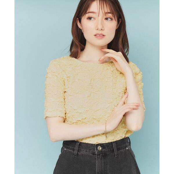 『セール実施中』ZOZO問い合わせ番号:97457177ショップ:index，インデックスブランド:index，インデックス商品名:ジャカードコンパクトトップス【洗濯機洗い可】カテゴリ:トップス>Tシャツ/カットソーブランド品番:C5...