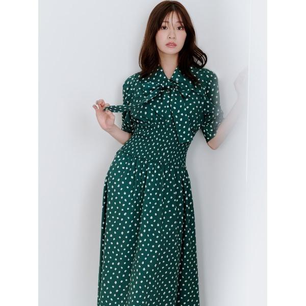 『セール実施中』ZOZO問い合わせ番号:97457619ショップ:SNIDEL，スナイデルブランド:SNIDEL，スナイデル商品名:ドットボウタイシャツワンピースカテゴリ:ワンピース/ドレス>ワンピースブランド品番:SWFO25417...
