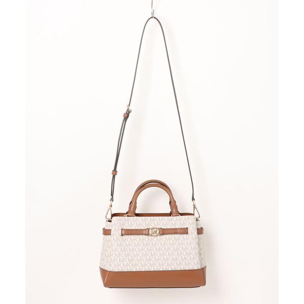 『セール実施中』ZOZO問い合わせ番号:97458145ショップ:MICHAEL KORS，マイケル・コースブランド:MICHAEL KORS，マイケルコース商品名:REED センタージップ ベルテッド サッチェル スモール - MKシグネ...