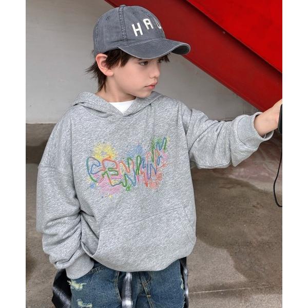 『タイムセール実施中』ZOZO問い合わせ番号:97458788ショップ:aimoha，アイモハブランド:aimoha，アイモハ商品名:【aimoha-KIDS-】カラフルロゴパーカーカテゴリ:トップス>パーカーブランド品番:moxaq...