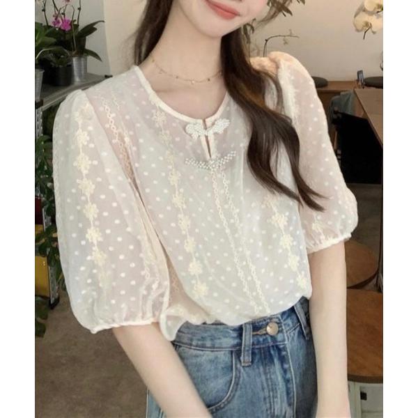 『セール実施中』参考価格：4，400円発売時期：2023年06月コンディション：A（使用感なし）数回使用した程度で使用感が感じられないアイテム参考商品名：シアーチャイナブラウス(BQ)参考品番：BL0291【商品に関する注意事項】・こちらの...