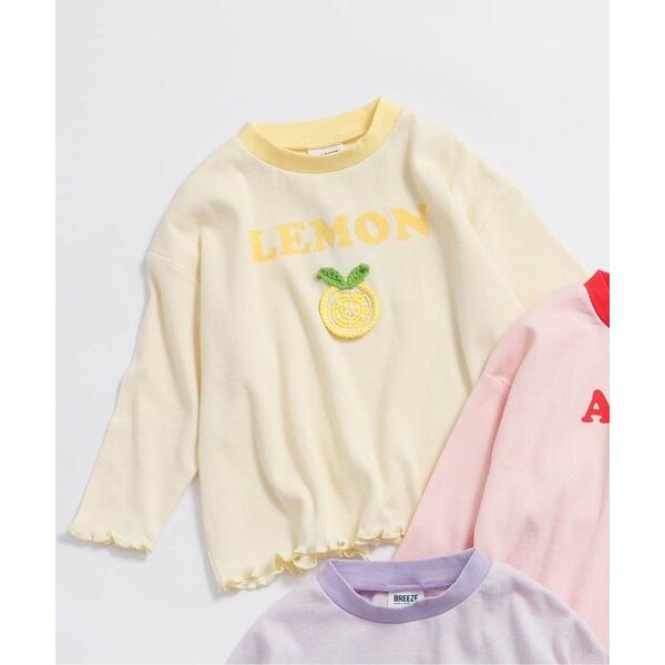 『セール実施中』ZOZO問い合わせ番号:97489604ショップ:F.O.Online Store，エフオーオンラインストアブランド:BREEZE，ブリーズ商品名:【ジュニア対応】フルーツぷっくりロンTカテゴリ:トップス>Tシャツ/カ...