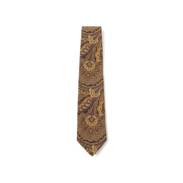 『セール実施中』ZOZO問い合わせ番号:97489695ショップ:BEAMS MEN，ビームス メンブランド:BEAMS F，ビームスエフ商品名:Seaward ＆ Stearn / シルク ペイズリー柄 プリント ネクタイカテゴリ:フォー...