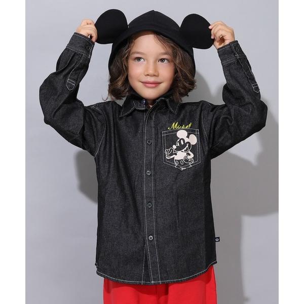 ZOZO問い合わせ番号:97490226ショップ:BABYDOLL，ベビードールブランド:Disney，ディズニー商品名:親子お揃い ディズニー 長袖デニムシャツ 0774Kカテゴリ:トップス>シャツ/ブラウスブランド品番:DIS-長...