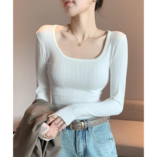 『タイムセール実施中』ZOZO問い合わせ番号:97491163ショップ:Ada.，エイダブランド:SHEPP，シープ商品名:ベーシック カラーリブ UネックロンTカテゴリ:トップス>Tシャツ/カットソーブランド品番:SP5207素材:...