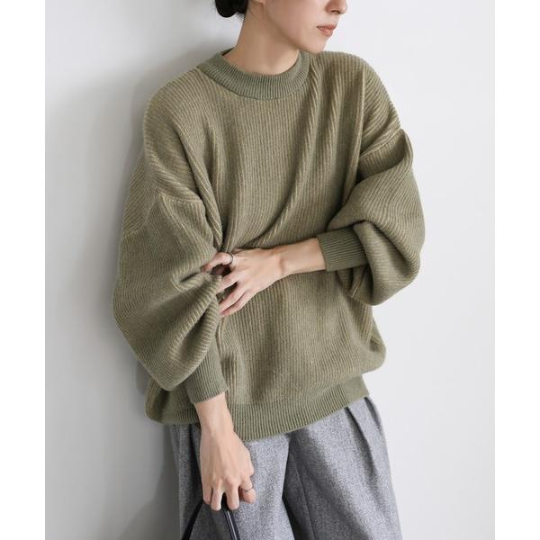 『セール実施中』ZOZO問い合わせ番号:97491760ショップ:select MOCA，セレクトモカブランド:select MOCA，セレクトモカ商品名:バイカラープレーティングオーバーニットカテゴリ:トップス>ニット/セーターブラ...