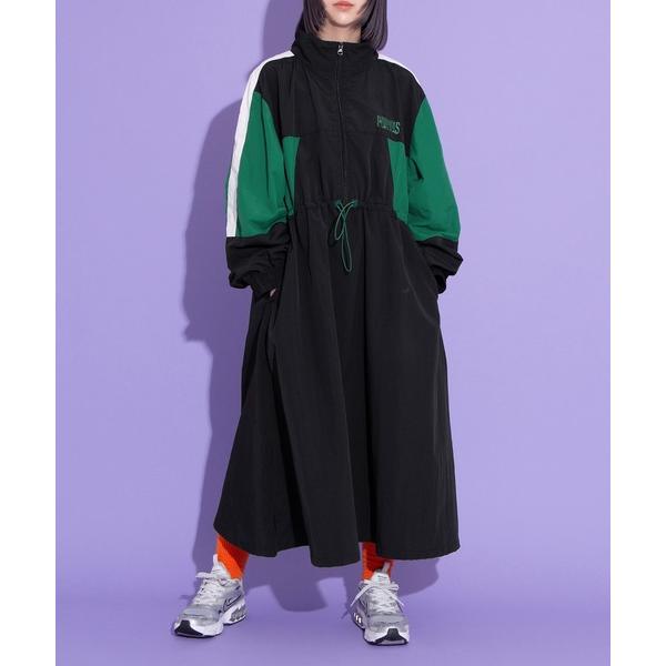 ZOZO問い合わせ番号:97492205ショップ:PUNYUS，プニュズブランド:PUNYUS，プニュズ商品名:切り替えナイロンワンピースカテゴリ:ワンピース/ドレス>ワンピースブランド品番:PN25AWR-006素材:ナイロン100...