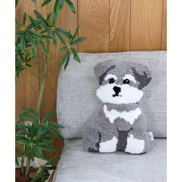 ZOZO問い合わせ番号:97492548ショップ:Bleu Bleuet，ブルーブルーエブランド:Bleu Bleuet，ブルーブルーエ商品名:いぬもこもこダイカットクッションカテゴリ:インテリア>クッション/クッションカバーブランド...