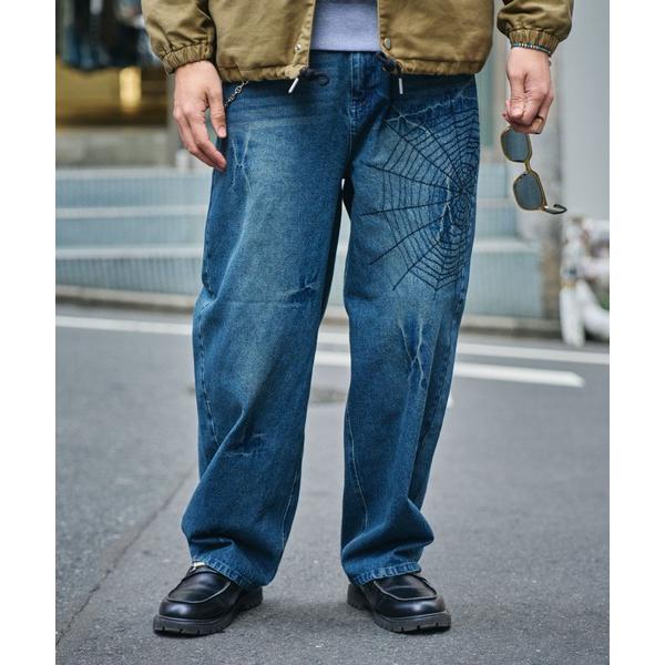 『セール実施中』ZOZO問い合わせ番号:97492931ショップ:Subciety，サブサエティブランド:Subciety，サブサエティ商品名:Cobweb curved denim pantsカテゴリ:パンツ>デニムパンツブランド品...