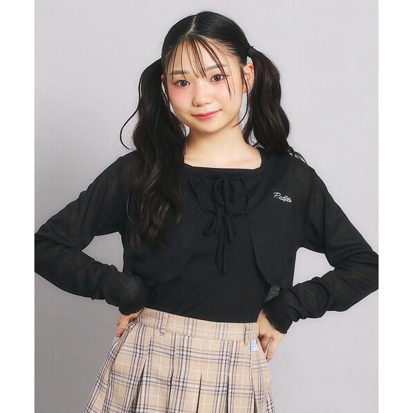 『タイムセール実施中』ZOZO問い合わせ番号:97493660ショップ:PINK-latte，ピンク ラテブランド:PINK-latte，ピンクラテ商品名:【セットアイテム】シアーテレコボレロ＋タンクセットカテゴリ:トップス>その他ト...