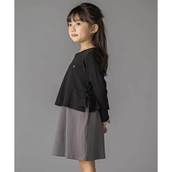『タイムセール実施中』ZOZO問い合わせ番号:97494285ショップ:BEBE ONLINE STORE，ベベ オンラインストアブランド:BeBe Petits Pois Vert，ベベプチポワヴェール商品名:【店舗限定】重ね着風配色ポン...