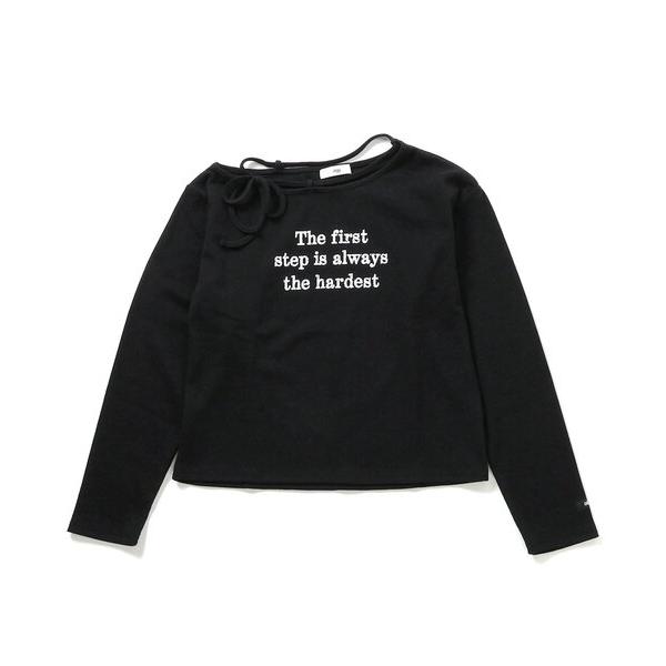 『セール実施中』ZOZO問い合わせ番号:97494325ショップ:F.O.Online Store，エフオーオンラインストアブランド:algy，アルジー商品名:ネックりぼんリブロンTカテゴリ:トップス>Tシャツ/カットソーブランド品番...