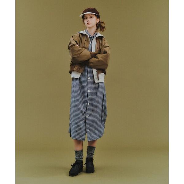 『セール実施中』ZOZO問い合わせ番号:97494669ショップ:BEAMS WOMEN，ビームスウィメンブランド:BEAMS BOY，ビームスボーイ商品名:ワーク チェック ワンピースカテゴリ:ワンピース/ドレス>ワンピースブランド...