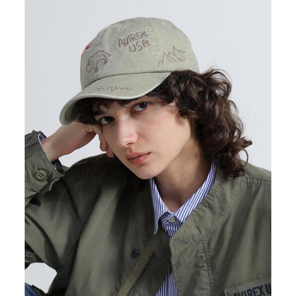 ZOZO問い合わせ番号:97494806ショップ:AVIREX WOMAN，アヴィレックス ウーマンブランド:AVIREX，アヴィレックス商品名:PATTARN FADE WASH CAP/パターンフェイドウォッシュキャップカテゴリ:帽子&...