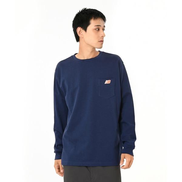 『セール実施中』ZOZO問い合わせ番号:97495550ショップ:New Balance，ニューバランスブランド:New Balance，ニューバランス商品名:NB刺繍ポケットロングスリーブTシャツカテゴリ:トップス>Tシャツ/カット...