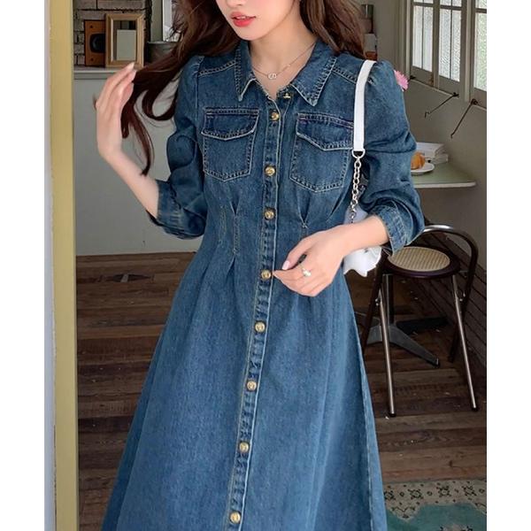 『タイムセール実施中』ZOZO問い合わせ番号:97496558ショップ:Doula Doula，ドゥーラドゥーラブランド:2ly2，トゥーリートゥー商品名:デニムシャツワンピカテゴリ:ワンピース/ドレス>ワンピースブランド品番:2ly...