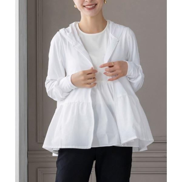 ZOZO問い合わせ番号:97497452ショップ:Spendard，スペンダードブランド:Sono，ソーノ商品名:【ラッシュガード】UVカット/マシンウォッシャブル可能 【SONO ソーノ】 ダブルペプラムパーカーカテゴリ:水着/着物・浴衣...