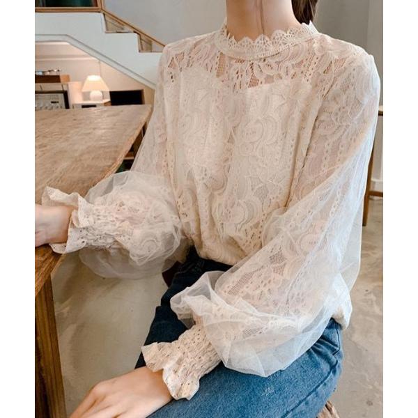 『タイムセール実施中』ZOZO問い合わせ番号:97498030ショップ:ANAP，アナップブランド:cammie，キャミー商品名:チュール重ね袖ボリュームレーストップスカテゴリ:トップス>シャツ/ブラウスブランド品番:CA3-0191...