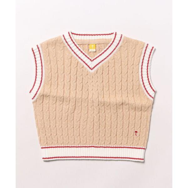 『セール実施中』ZOZO問い合わせ番号:97498036ショップ:moimoln，モイモルンブランド:moimoln，モイモルン商品名:フラップニットベストカテゴリ:トップス>ベストブランド品番:M251VEG62P素材:本体：綿60...