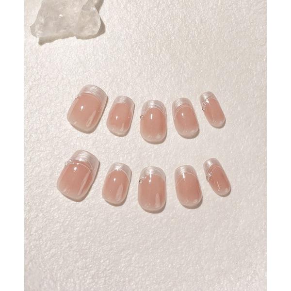 『タイムセール実施中』※このアイテムは返品・交換対象外商品です。コスメ商品ZOZO問い合わせ番号:97498170ショップ:Anail，エーネイルブランド:Anail，エーネイル商品名:3D水光ネイルピンクチークホワイトフレンチストーンパー...