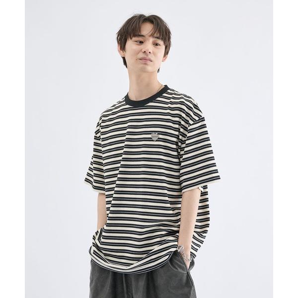 『セール実施中』ZOZO問い合わせ番号:97498371ショップ:IF Div.，アイエフディビジョンブランド:Remember.，リメンバー商品名:ハートチャームボーダーTシャツ / Heart Charm Border T-shirtカ...