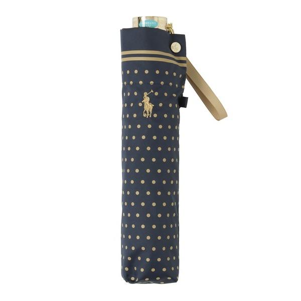 ZOZO問い合わせ番号:97504200ショップ:MOONBAT，ムーンバットブランド:POLO RALPH LAUREN，ポロ ラルフ ローレン，MOONBAT，ムーンバット商品名:折りたたみ傘 雨傘 UV ”ドット ポロポニー刺繍”カテ...