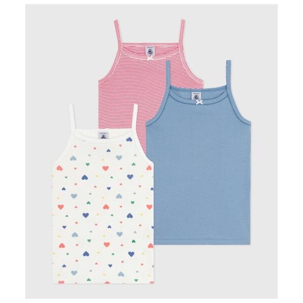 『セール実施中』※このアイテムは返品・交換対象外商品です。ZOZO問い合わせ番号:97529305ショップ:PETIT BATEAU，プチバトーブランド:PETIT BATEAU，プチバトー商品名:キャミソール３枚組カテゴリ:アンダーウェア...