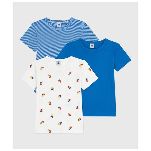 『セール実施中』※このアイテムは返品・交換対象外商品です。ZOZO問い合わせ番号:97529322ショップ:PETIT BATEAU，プチバトーブランド:PETIT BATEAU，プチバトー商品名:半袖Ｔシャツ３枚組カテゴリ:アンダーウェア...