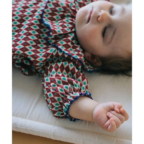 『セール実施中』ZOZO問い合わせ番号:97529913ショップ:BEAMS WOMEN，ビームスウィメンブランド:こども ビームス，コドモビームス商品名:ベビー 総柄 ブラウス 2025FW（70〜110cm）カテゴリ:トップス>シ...