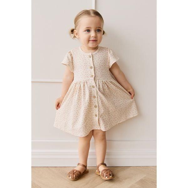 『セール実施中』ZOZO問い合わせ番号:97530715ショップ:JAMIE KAY，ジェイミーケイブランド:JAMIE KAY，ジェイミーケイ商品名:半袖ワンピースPenelope Rose Small／オーガニックコットンカテゴリ:ワン...