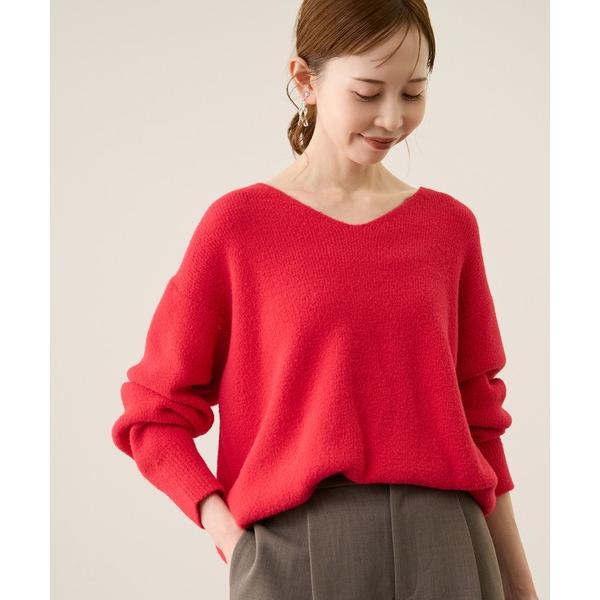 『タイムセール実施中』ZOZO問い合わせ番号:97561260ショップ:ROPE' PICNIC，ロぺピクニックブランド:ROPE' PICNIC，ロペピクニック商品名:【新色追加】スフレニットシリーズ Vネックニットプルオーバー/イージー...