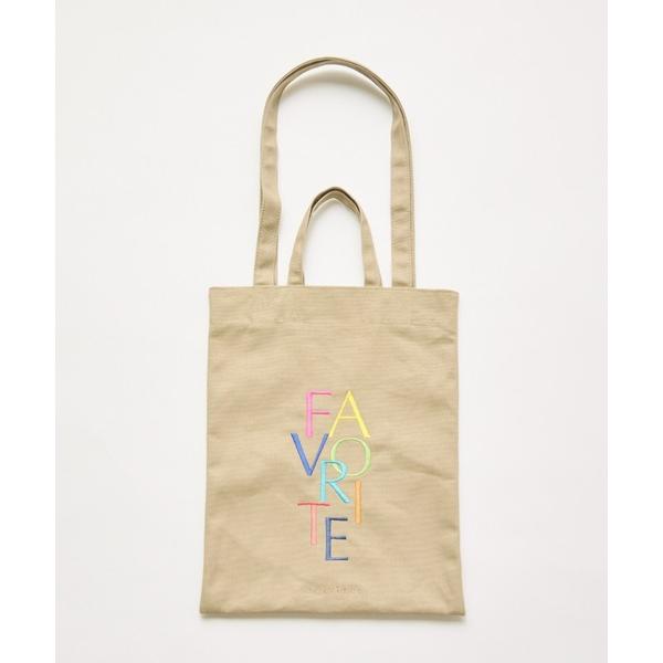 『セール実施中』ZOZO問い合わせ番号:97561679ショップ:SUPERIOR CLOSET，スーペリア クローゼットブランド:FAVORITE SUKINAMONO，フェイバリットスキナモノ商品名:刺繍ロゴキャンバストート《RAINB...