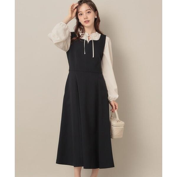 『タイムセール実施中』ZOZO問い合わせ番号:97561979ショップ:Couture brooch，クチュールブローチブランド:couture brooch，クチュールブローチ商品名:【帯電防止・通勤】ハートネック フレアージャンスカカテ...