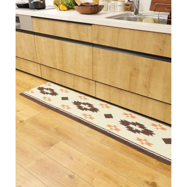 ZOZO問い合わせ番号:97562162ショップ:Rora，ローラブランド:BACKYARD FAMILY，バックヤードファミリー商品名:キッチンマット 45x180cmカテゴリ:食器/キッチン>ランチョンマット/テーブルウェアブラン...