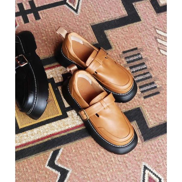 ZOZO問い合わせ番号:97562905ショップ:niko and...，ニコアンドブランド:niko and...，ニコアンド商品名:オリジナルボリュームTストラップシューズカテゴリ:シューズ>ドレスシューズブランド品番:58006...