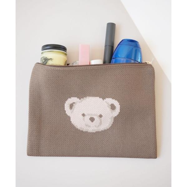 『タイムセール実施中』ZOZO問い合わせ番号:97562950ショップ:Port，ポートブランド:Port，ポート商品名:【 Port / ポート 】 アニマル ニットポーチカテゴリ:財布/小物>ポーチブランド品番:TW-BG0067...