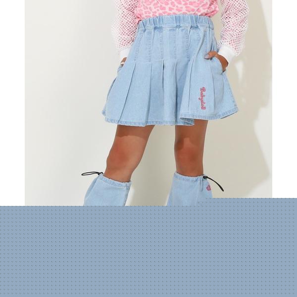 『タイムセール実施中』ZOZO問い合わせ番号:97563014ショップ:BABYDOLL，ベビードールブランド:BABYDOLL，ベビードール商品名:レッグカバー付き デニムスカート 0936Kカテゴリ:スカート>デニムスカートブラン...