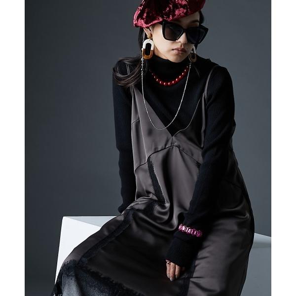 『タイムセール実施中』ZOZO問い合わせ番号:97563412ショップ:SMILE LAND，スマイルランドブランド:GEVS.，ジェイヴィス，SMILE LAND，スマイルランド商品名:サテンキャミソールワンピース＜大きいサイズ有＞GEV...