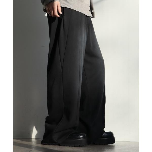 『タイムセール実施中』ZOZO問い合わせ番号:97563505ショップ:Art re A，アトリエブランド:welise，ウェライズ商品名:【welise/ウェライズ】ヴィンテージ裏毛 ディメンションカッティング ワイドバギースウェットパン...