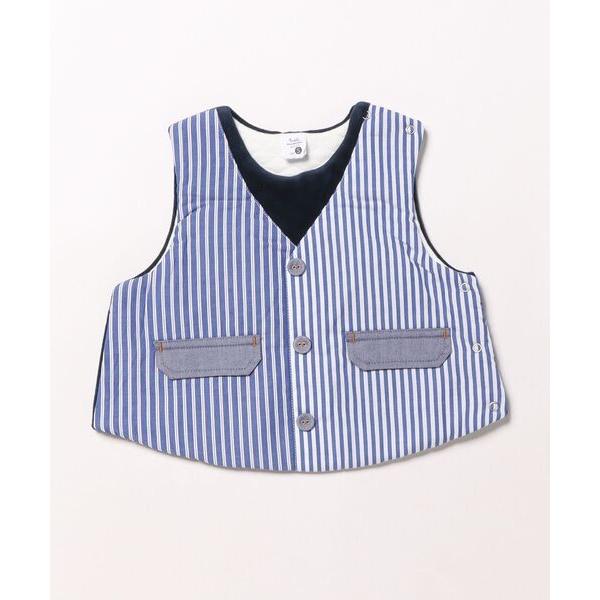 『セール実施中』ZOZO問い合わせ番号:97563829ショップ:RAGMART，ラグマートブランド:RAGMART，ラグマート商品名:ドレッシーベストカテゴリ:トップス>ベストブランド品番:1103945素材:ストライプ生地：綿10...