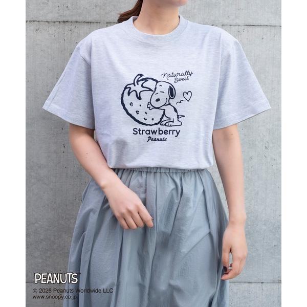 『タイムセール実施中』ZOZO問い合わせ番号:97563985ショップ:STRAWBERRY-FIELDS，ストロベリーフィールズブランド:STRAWBERRY-FIELDS，ストロベリーフィールズ商品名:PEANUTコラボTシャツカテゴリ...